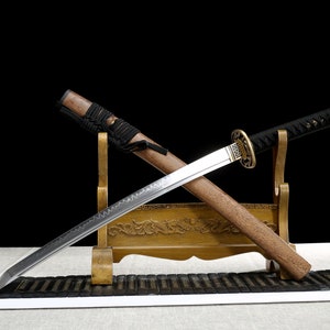 Medium Length Katana Handmade Katana, Japanese Katana, Samurai Sword ...