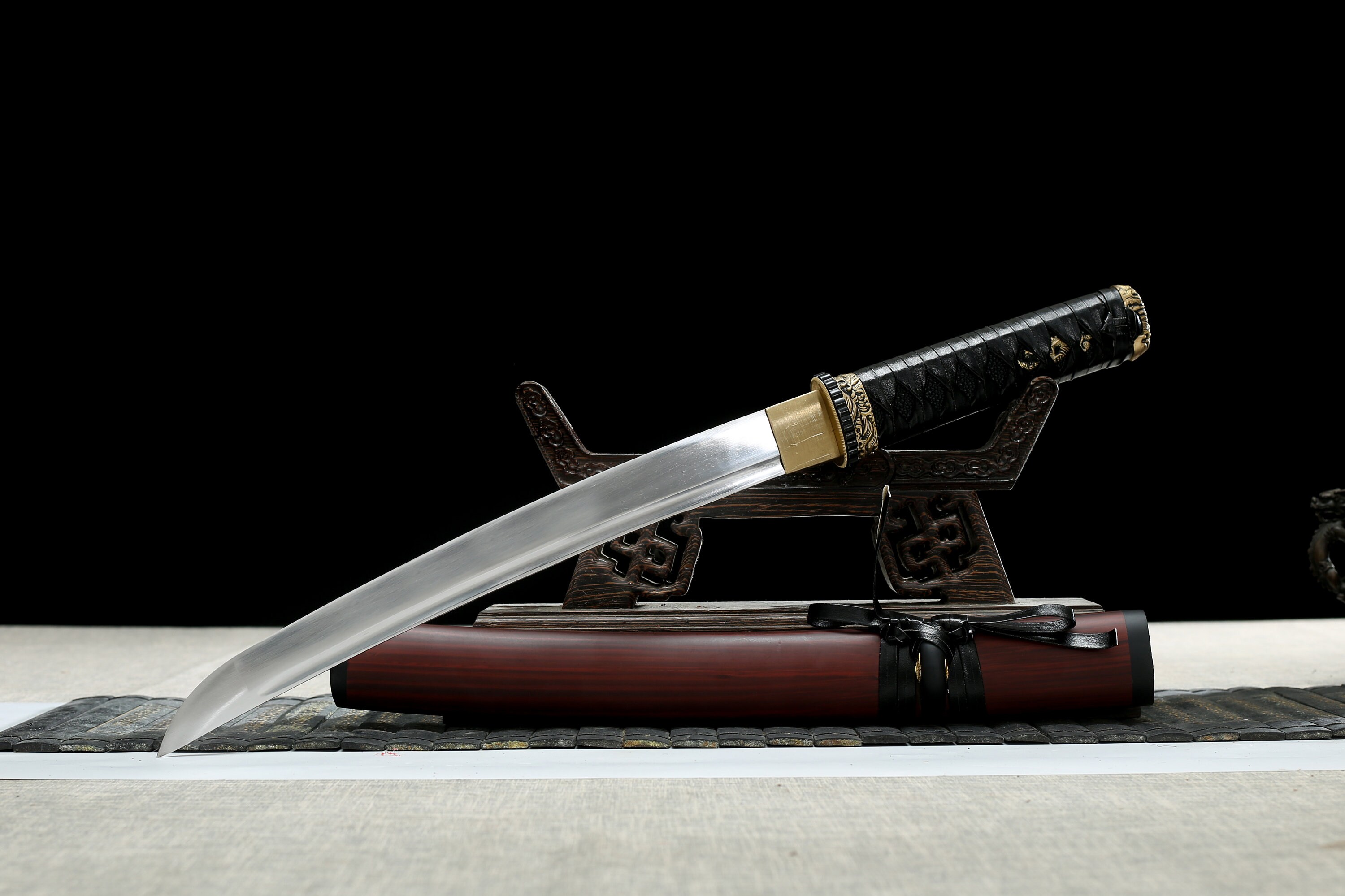 Touzai Tanto Japanese Short Sword Samurai Sword Katana Handcrafted ...