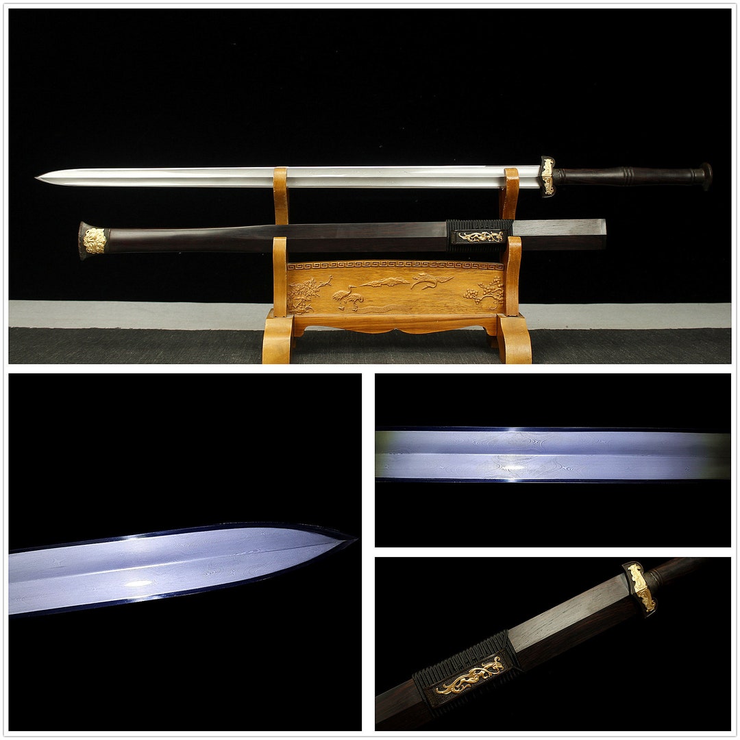 Overlord Sword Chinese Han Sword Handmade Real Sword Samurai Knife ...