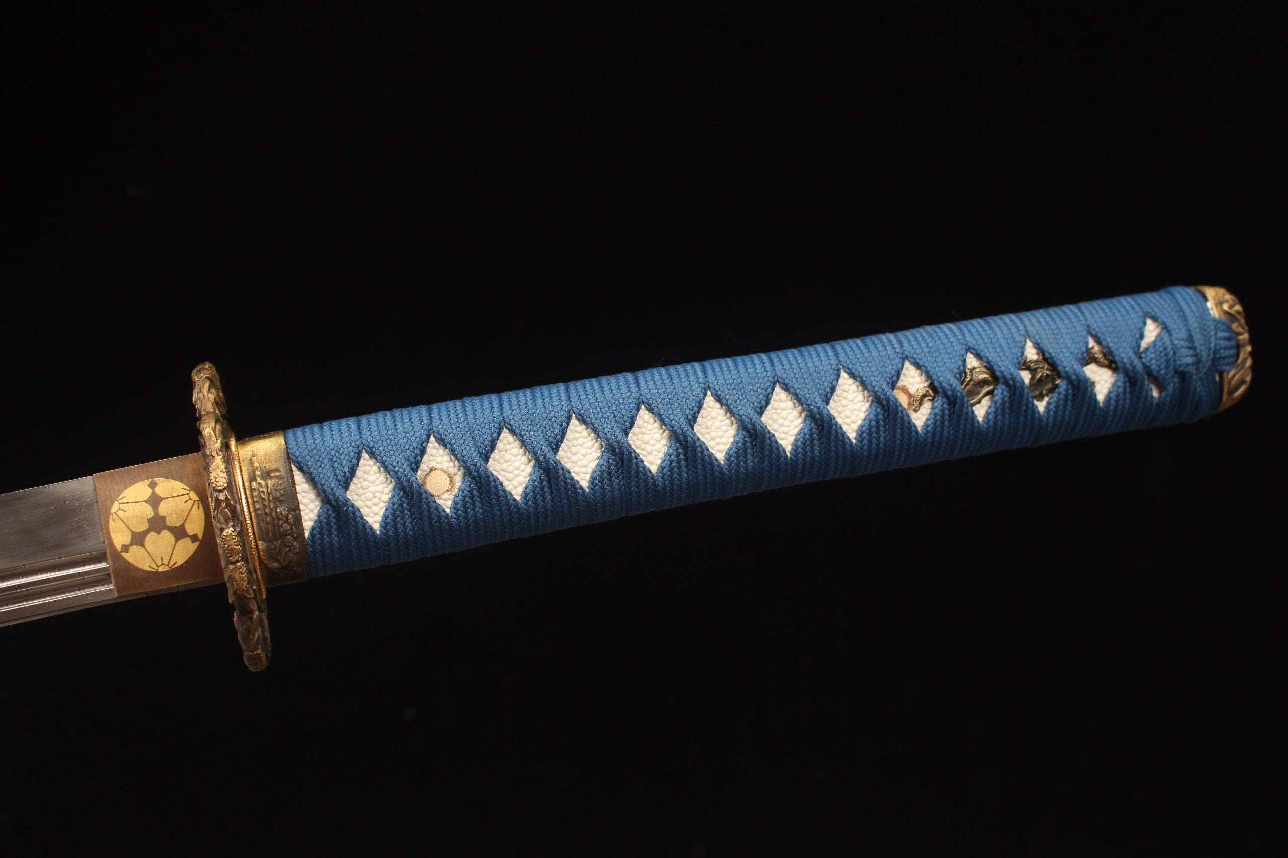 Real Katana Sword Handmade Real Sharp Spring Steel Full Tang - Etsy