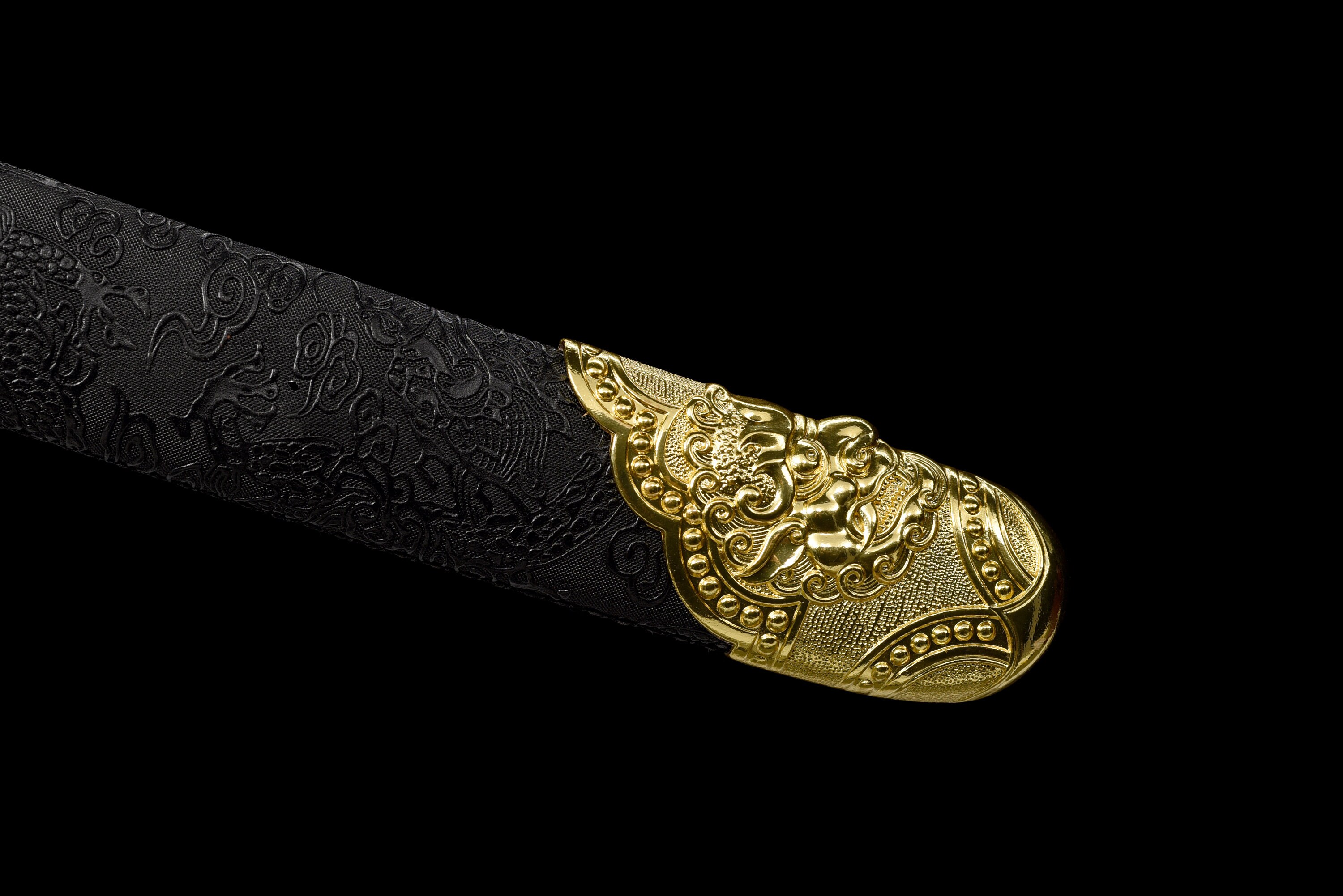 Embroidered Spring Sword Full Tang Katana Made of Handmade - Etsy