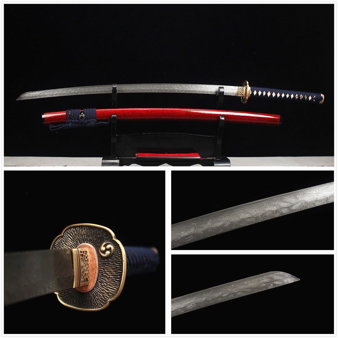 Samurai Katana Sword Hand Forged Japanese Real Sharp Samurai Swords ...