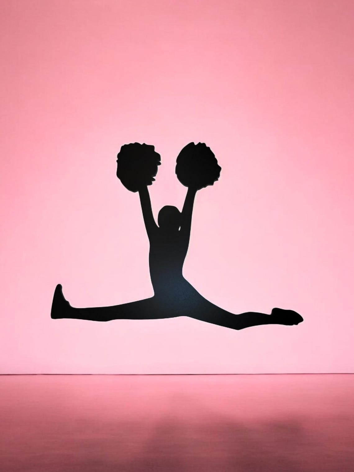 CHEERLEADER Made Out of Chalkboard Mdf Wood, With or Without Lights ...