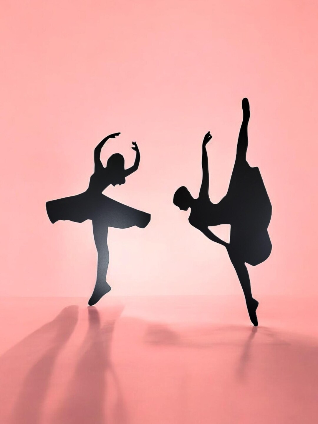 BALLERINA Made Out of Chalkboard Mdf Wood, With or Without Lights. Can ...