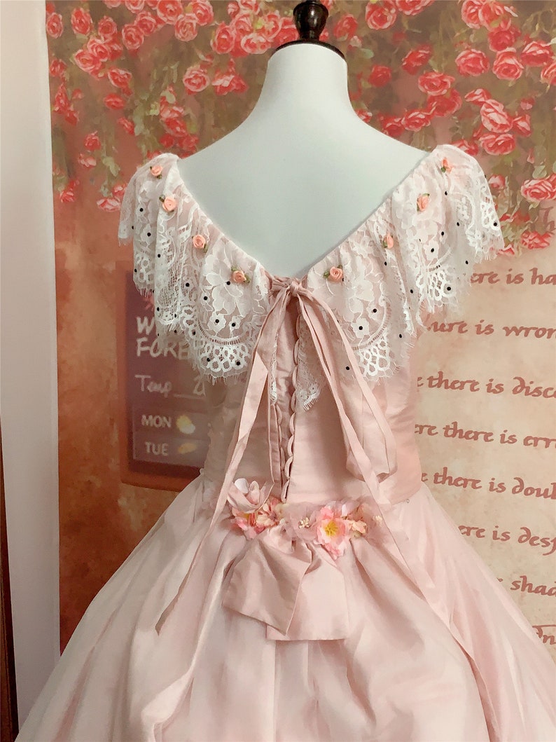 Pink Christine Daae Costume Masquerade Dress Cosplay Costume - Etsy