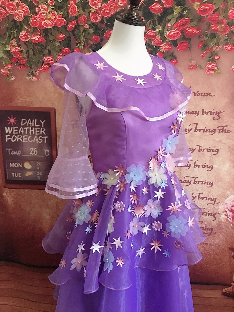 Encanto Isabela Dress Cosplay Costume - Etsy