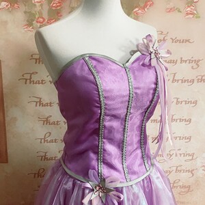 Purple Annika Dress Magic Cosplay Costume - Etsy