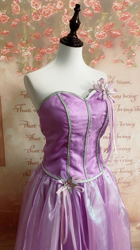 Purple Annika Dress Magic Cosplay Costume - Etsy