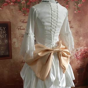 Christine Daae Cosplay Costume Wedding White Dress Phantom of the Opera ...