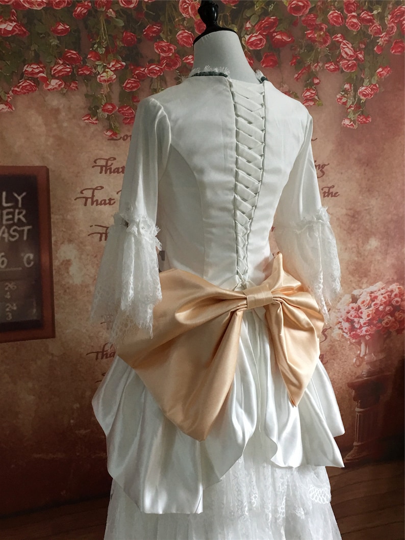 Christine Daae Cosplay Costume Wedding White Dress Phantom of the Opera ...