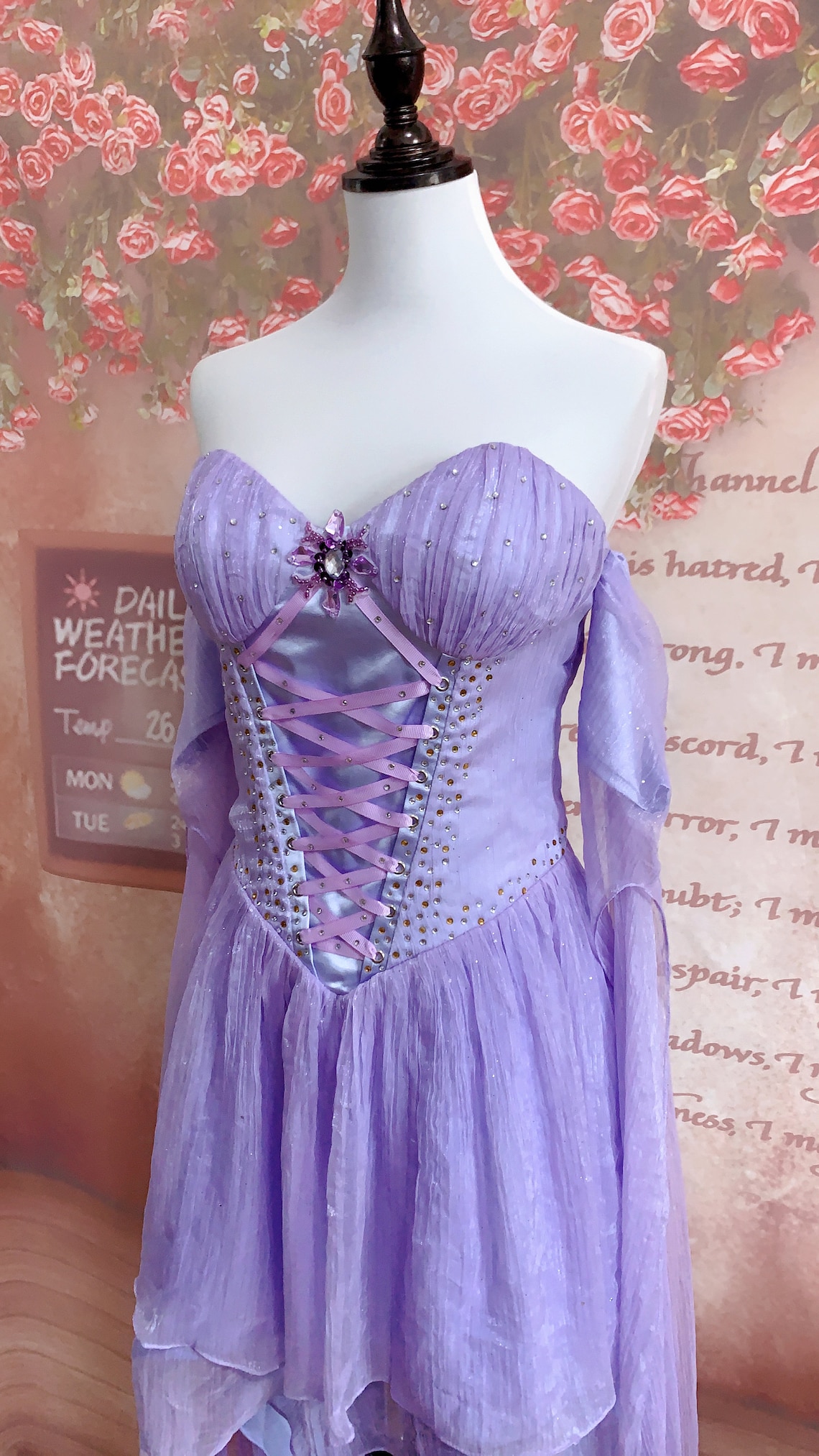 Purple Rapunzel Dress Adult Cosplay Costume - Etsy