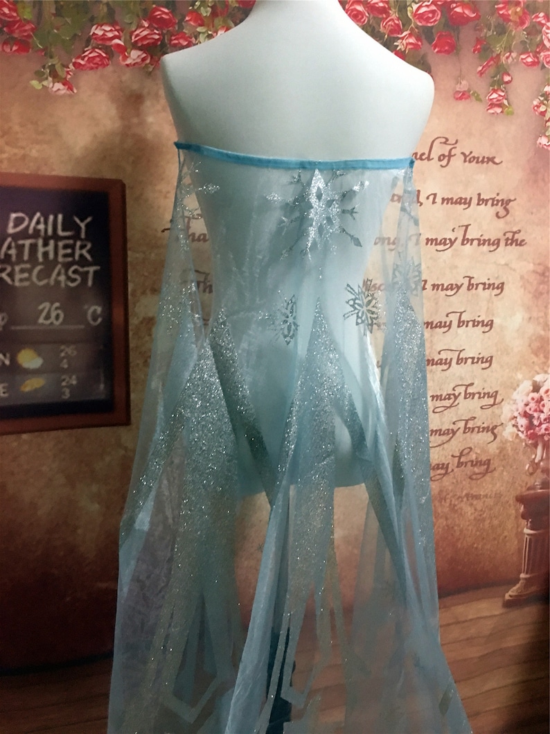 Elsa Cape Cosplay Costume - Etsy