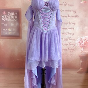 Purple Rapunzel Dress Adult Cosplay Costume - Etsy