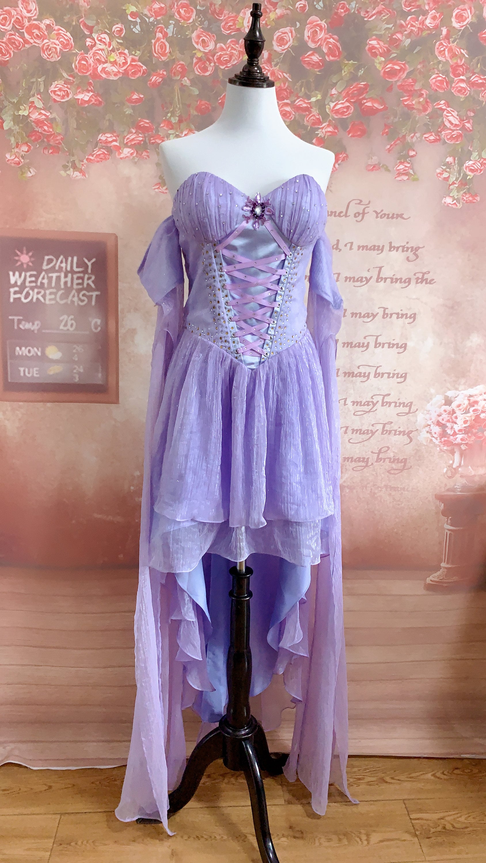 Purple Rapunzel Dress Adult Cosplay Costume - Etsy