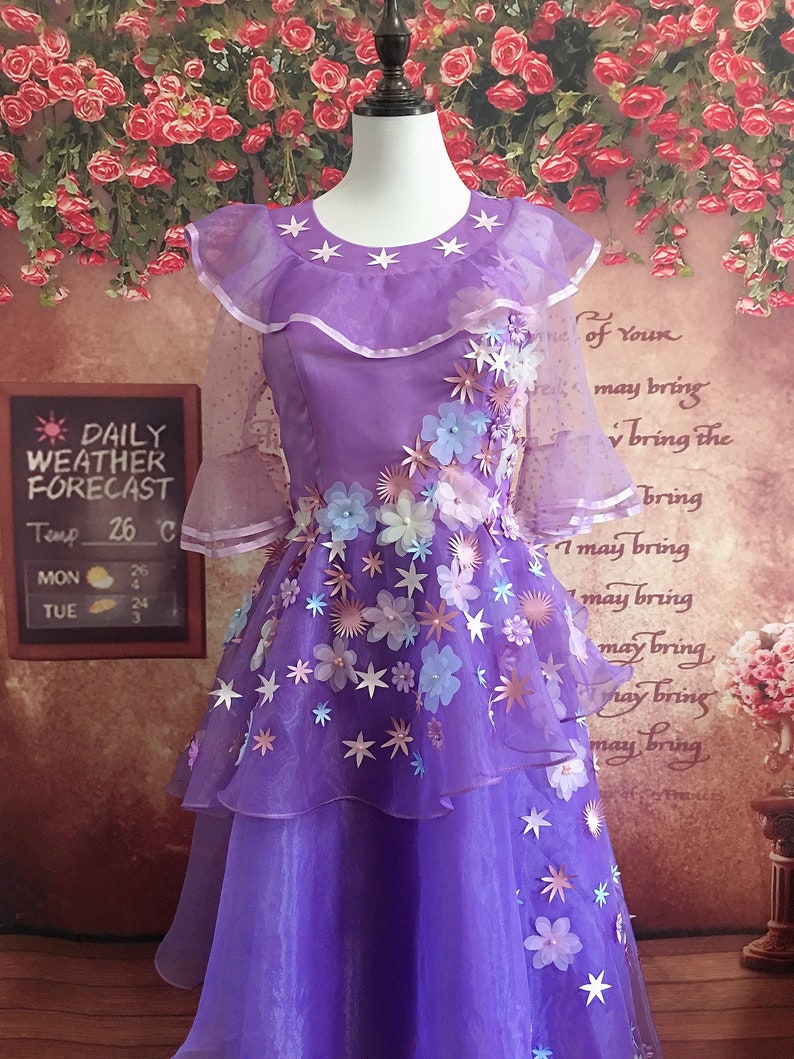 Encanto Isabela Dress Cosplay Costume - Etsy