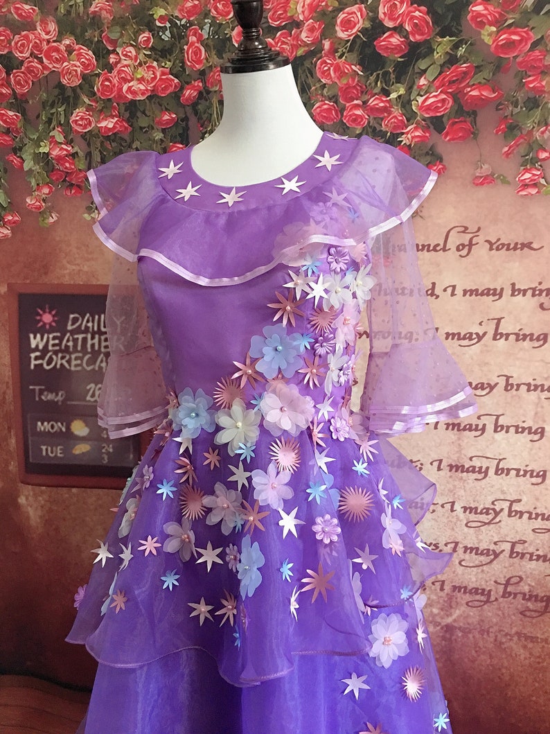 Encanto Isabela Dress Cosplay Costume - Etsy