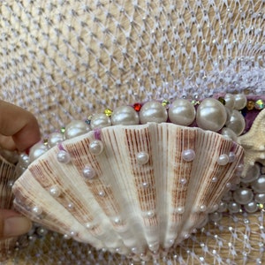 Mermaid Ariel Shell Bra Top Little Mermaid Seashell Bra Cosplay Costume ...