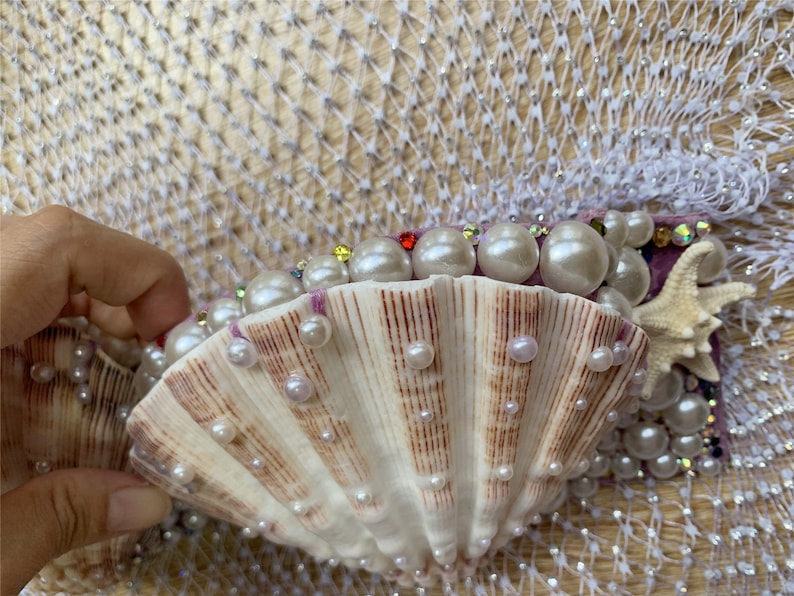 Mermaid Ariel Shell Bra Top Little Mermaid Seashell Bra - Etsy