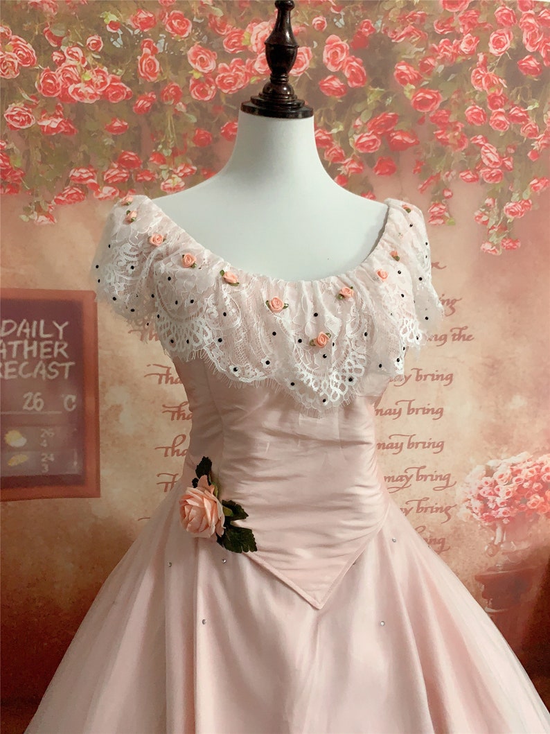 Pink Christine Daae Costume Masquerade Dress Cosplay Costume - Etsy