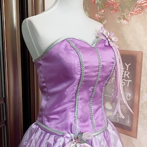 Purple Annika Dress Magic Cosplay Costume - Etsy