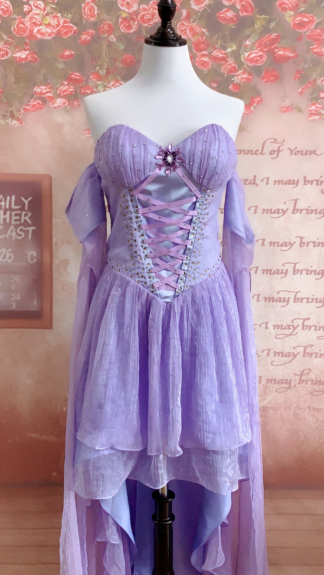 Purple Rapunzel Dress Adult Cosplay Costume - Etsy
