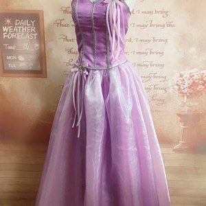 Purple Annika Dress Magic Cosplay Costume - Etsy