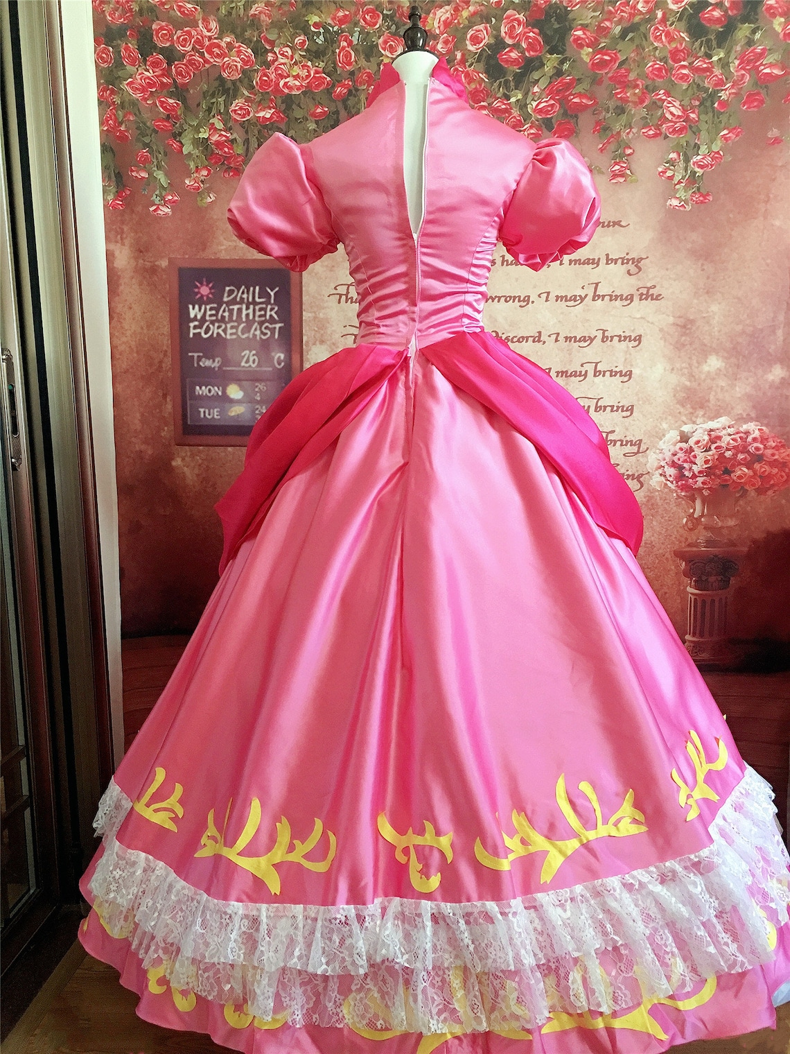 Peach Costume Adult Peach Dress - Etsy