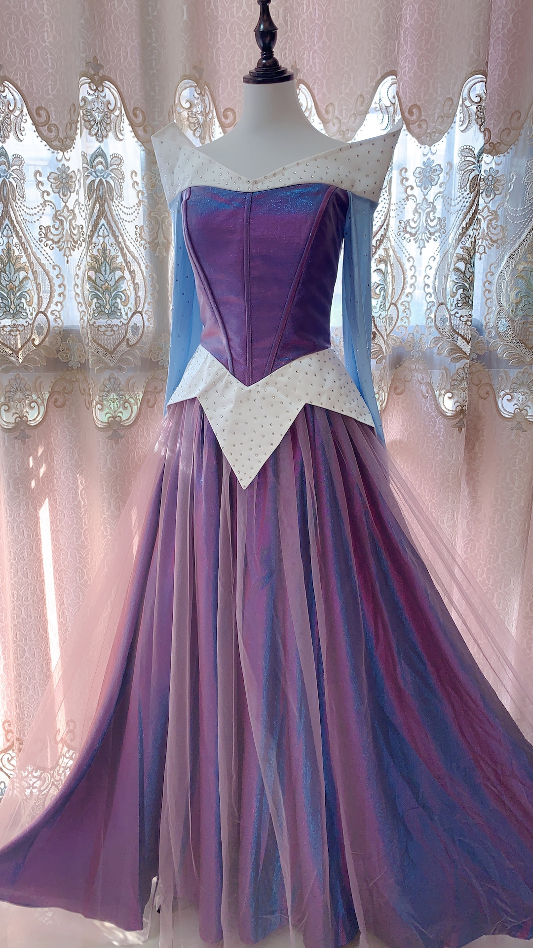 Aurora Dress Change Color Sleeping Beauty Color Changing Cosplay ...