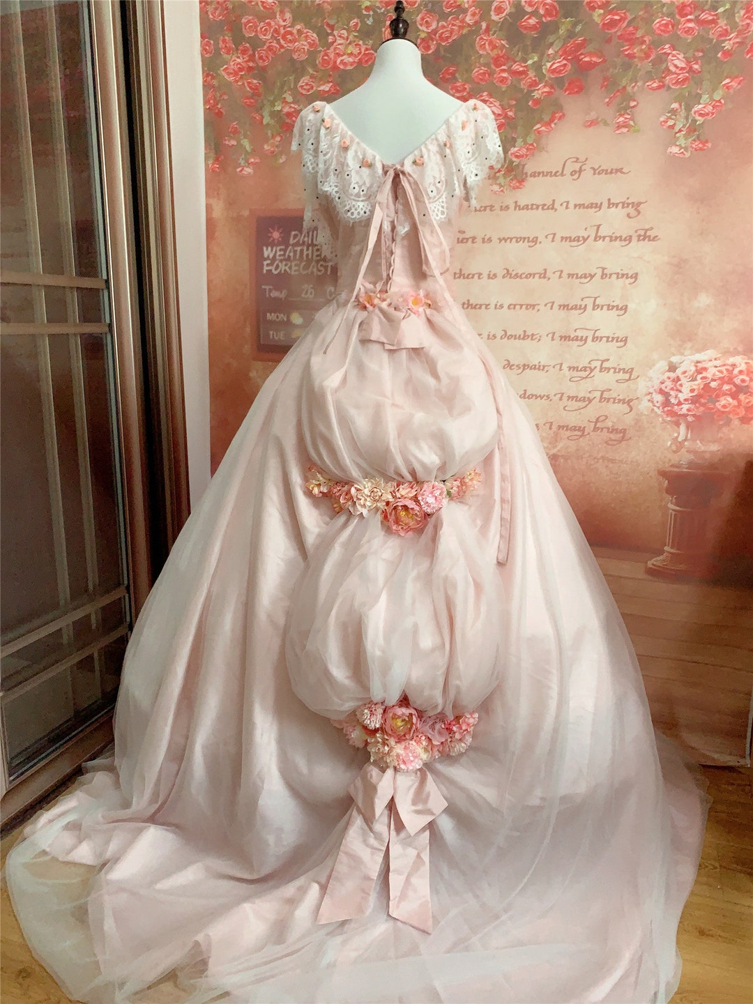 Pink Christine Daae Costume Masquerade Dress Cosplay Costume - Etsy