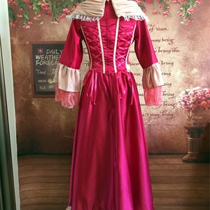 Belle Red Dress Adult Red Belle Costume - Etsy