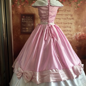 Cinderella Pink Dress Pink Cinderella Costume - Etsy