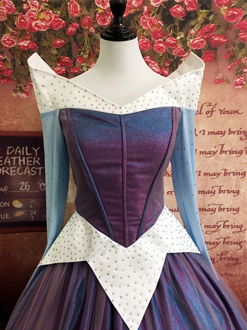 Aurora Dress Color Changing Adult Aurora Change Color Costume - Etsy