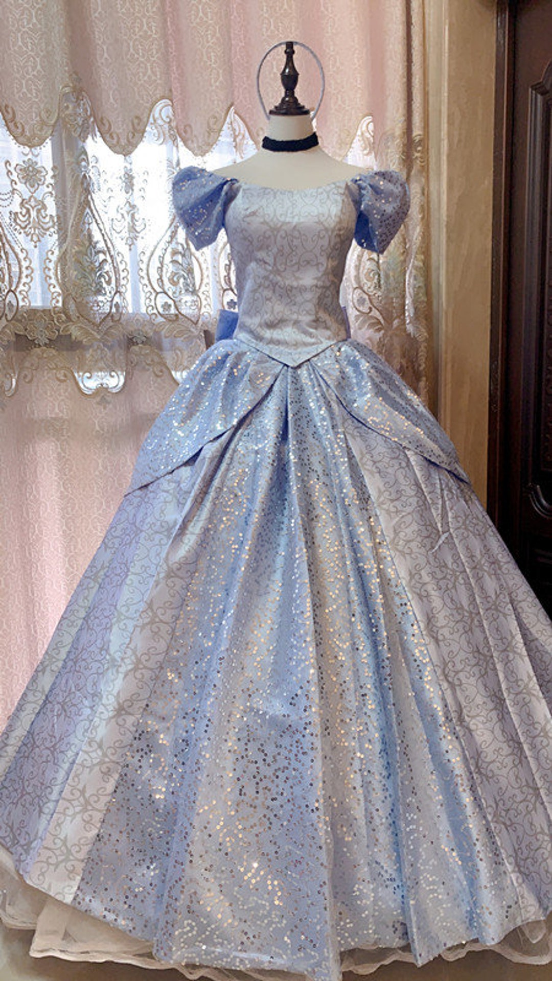 Park Inspired Classic Cinderella Dress Adult Cinderella Cosplay Costume ...