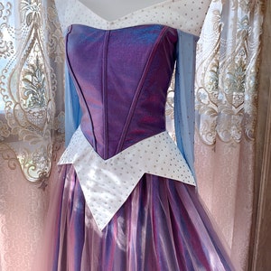 Aurora Dress Change Color Sleeping Beauty Color Changing Cosplay ...