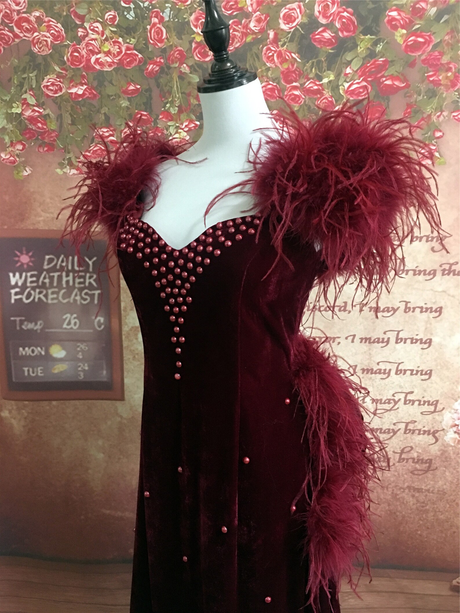 Scarlett O'hara Red Dress Scarlett O'hara Costume Gone With the Wind ...