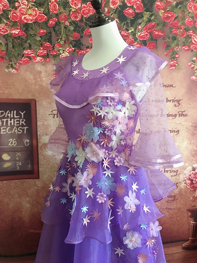 Encanto Isabela Dress Cosplay Costume - Etsy