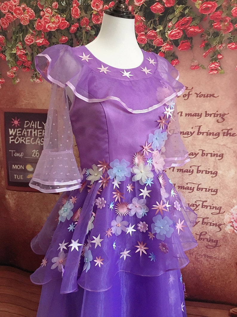 Encanto Isabela Dress Cosplay Costume - Etsy