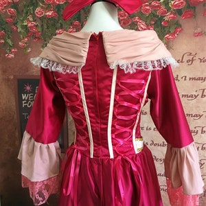 Belle Red Dress Adult Red Belle Costume - Etsy