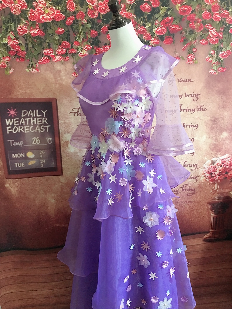 Encanto Isabela Dress Cosplay Costume - Etsy