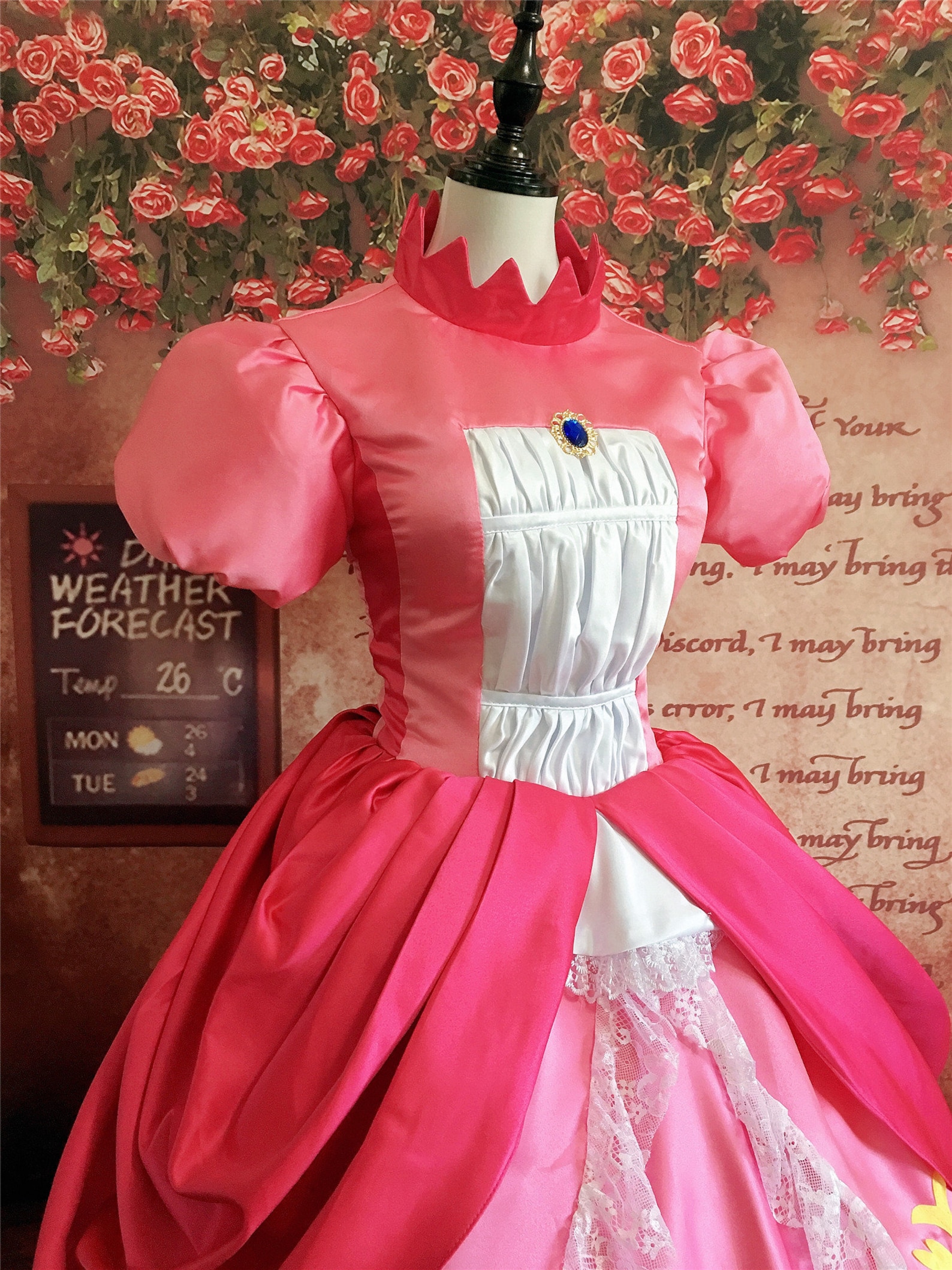 Peach Costume Adult Peach Dress - Etsy