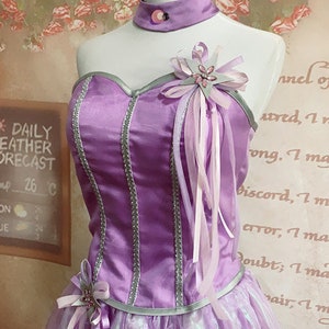 Purple Annika Dress Magic Cosplay Costume - Etsy