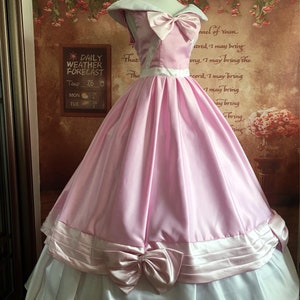 Cinderella Pink Dress Pink Cinderella Costume - Etsy