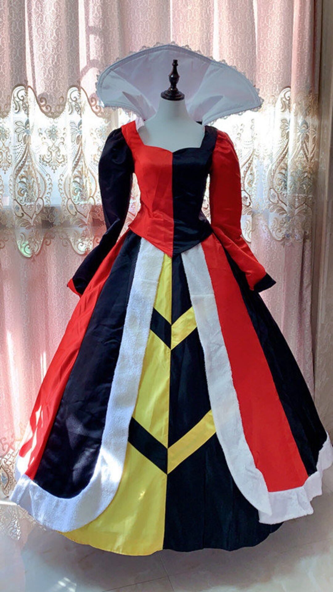 Queen of Hearts Costume Red Queen Cosplay Costume Outfit - Etsy