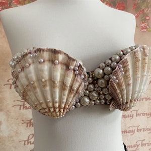 Mermaid Ariel Shell Bra Top Little Mermaid Seashell Bra Cosplay Costume - Etsy
