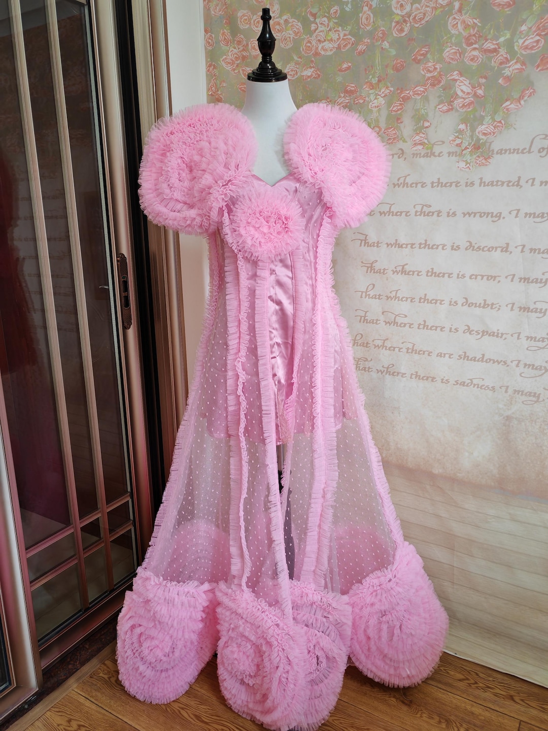 Glinda Nightgown Ariana Glinda Inspired Popular Dress Wardrobe Cosplay ...