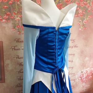 Blue Princess Aurora Dress Cosplay Costume Sleeping Beauty - Etsy