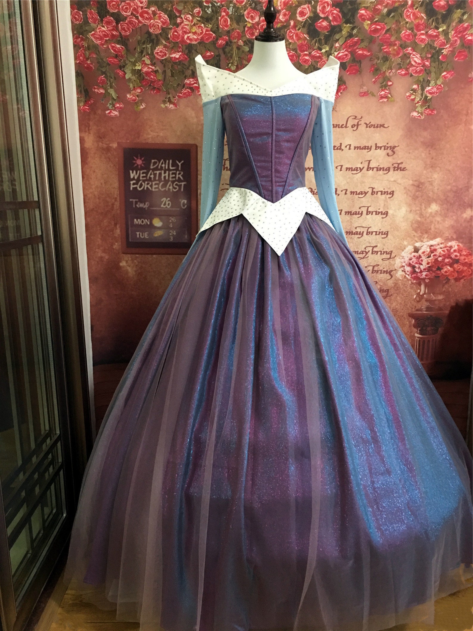 Aurora Dress Color Changing Adult Aurora Change Color Costume - Etsy