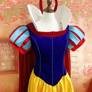 Classical Snow White Dress Cosplay Costume - Etsy