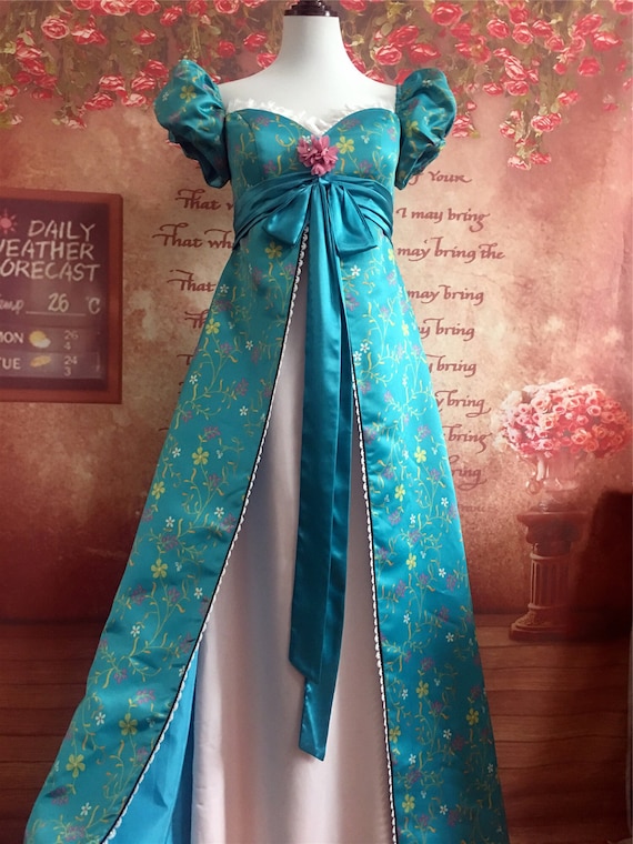 Enchanted Giselle Blue Dress