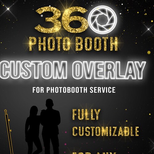 Custom Overlay for 360 Photo Booth Personalized Layout for - Etsy